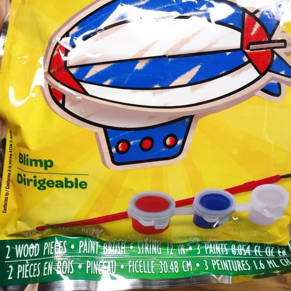 Crayola | Office | Crayola Paint Your Own Blimp Wood Mobile Complete ...